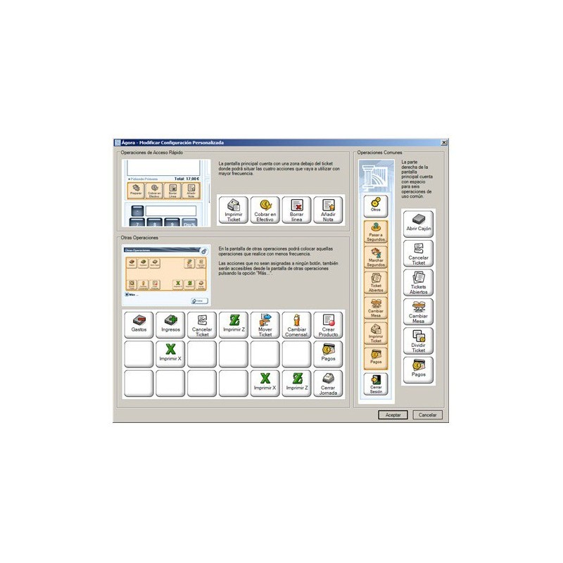 Software Agora Restauración